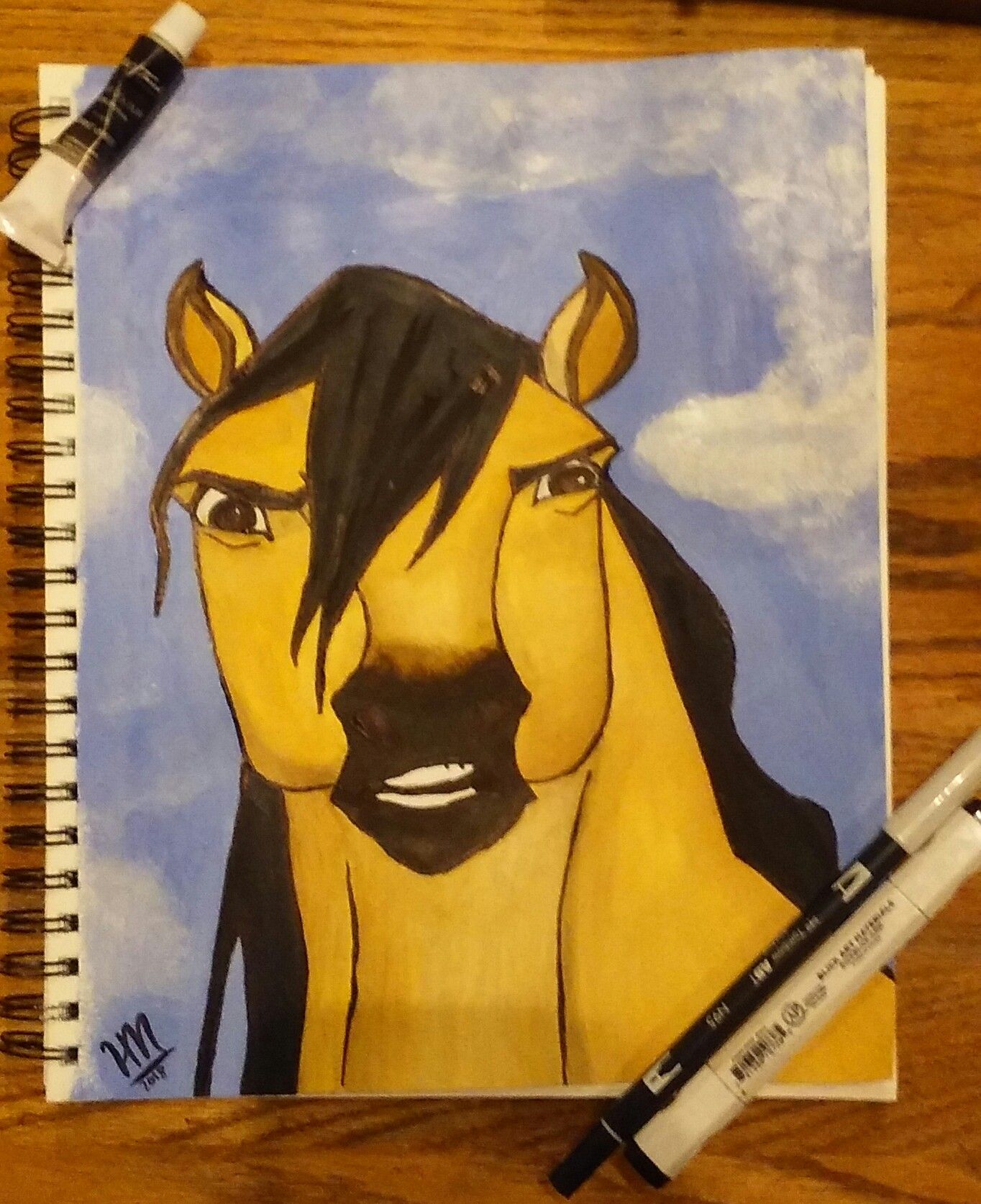Spirit Stallion Of The Cimarron Drawings In Pencil